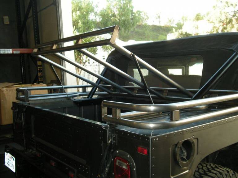Sneak Peak New H1 Bed Rack - Predator Inc: Hummer Duramax Conversions ...