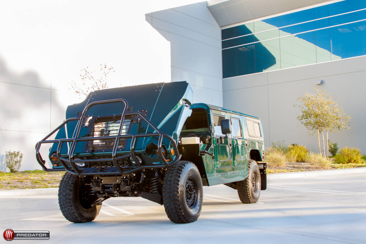 D-Ring Heavy Duty Brush Guard - Predator Inc: Hummer Duramax ...