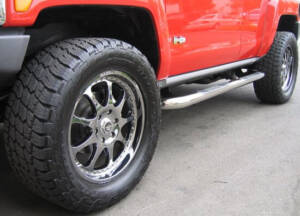Predator Inc: Hummer H3 Stainless Steel Side Step Running Boards