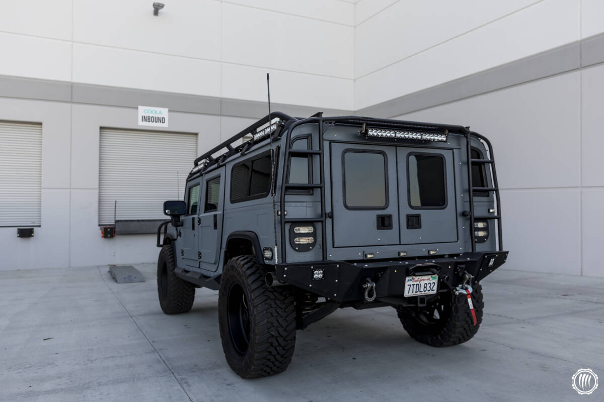 Predator Inc: Hummer H1 Rear VIPER Winch System