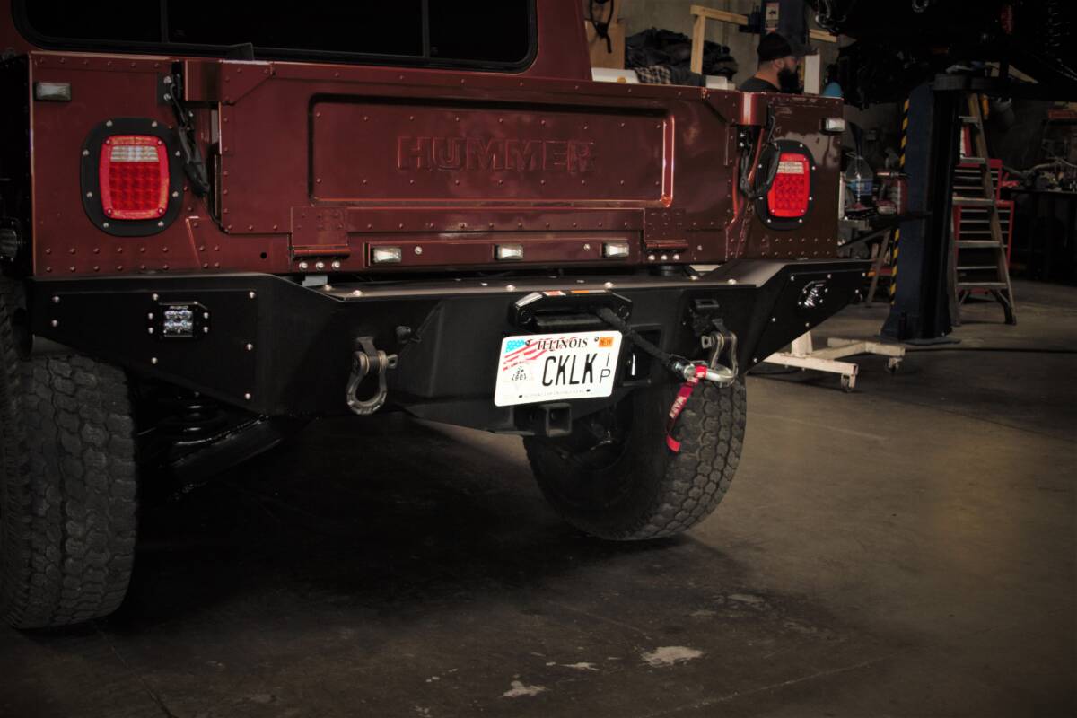 Predator Inc: Hummer H1 Rear VIPER Winch System