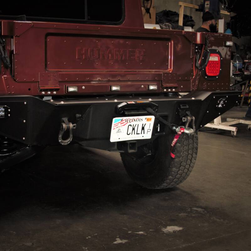 Predator Inc: Hummer H1 Rear VIPER Winch System