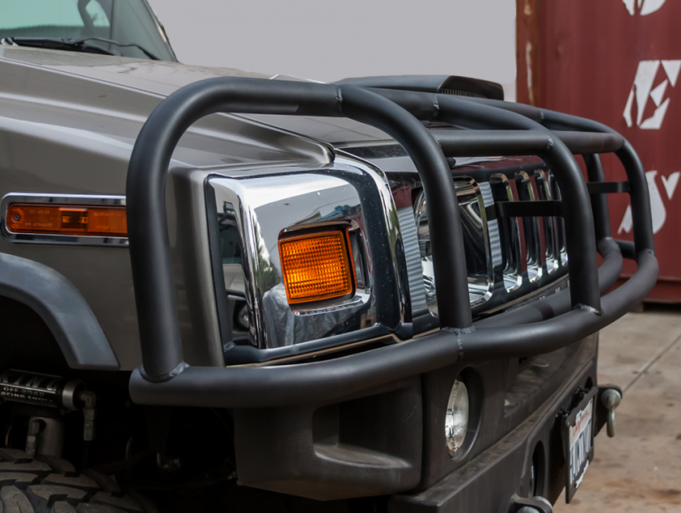 H2 Search and Rescue Brush Guard - Predator Inc: Hummer Duramax ...