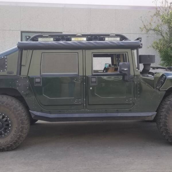 Roof Rack Awning - Predator Inc: Hummer Duramax Conversions ...