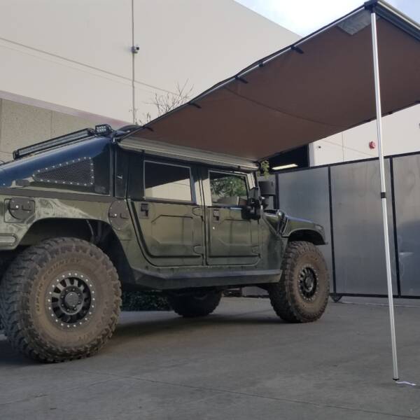 Roof Rack Awning - Predator Inc: Hummer Duramax Conversions ...