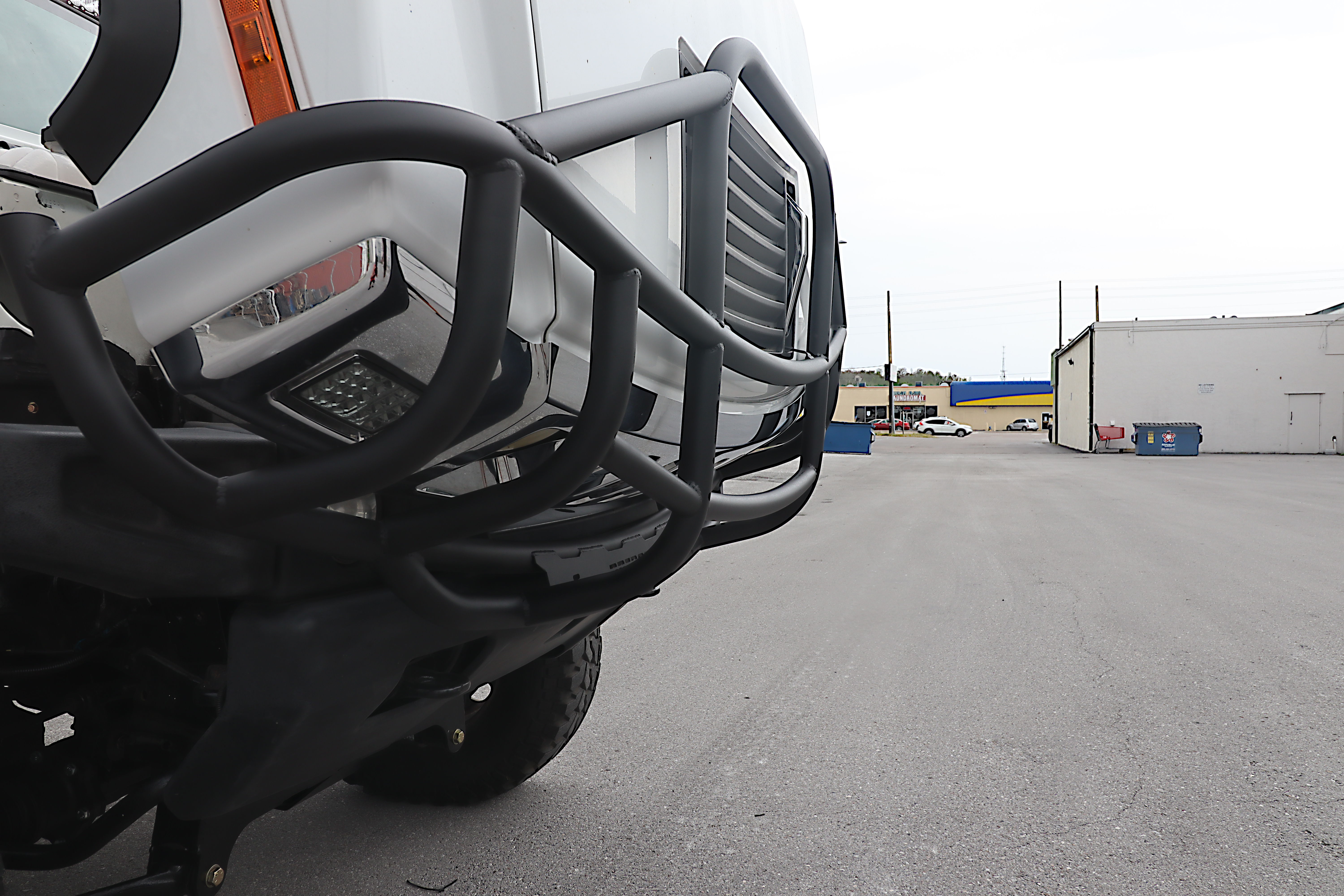 H2 D-Ring Brush Guard - Predator Inc: Hummer Accessories, Fabrication ...