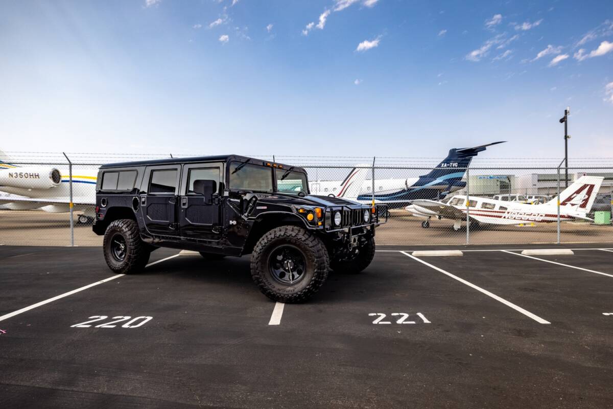 SOLD: 2001 H1 Hummer Black Wagon Duramax LBZ Engine – 6 Speed Allison ...