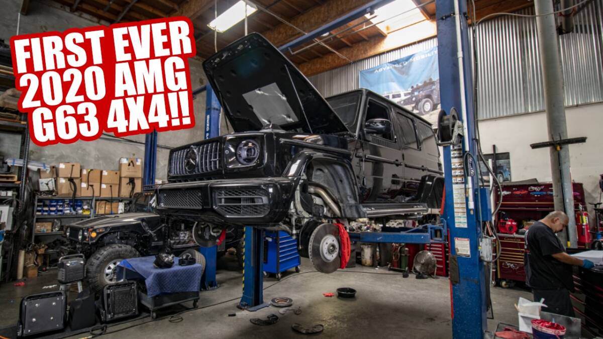 G63 AMG 4x4 SQUARED - Predator Inc: Hummer Duramax Conversions ...
